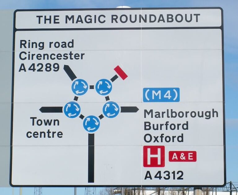 The Magic Roundabout in Swindon - Hillside Herald