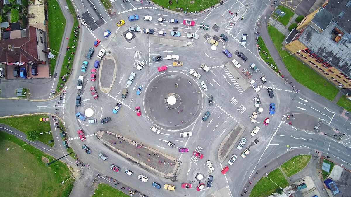 The Magic Roundabout in Swindon - Hillside Herald